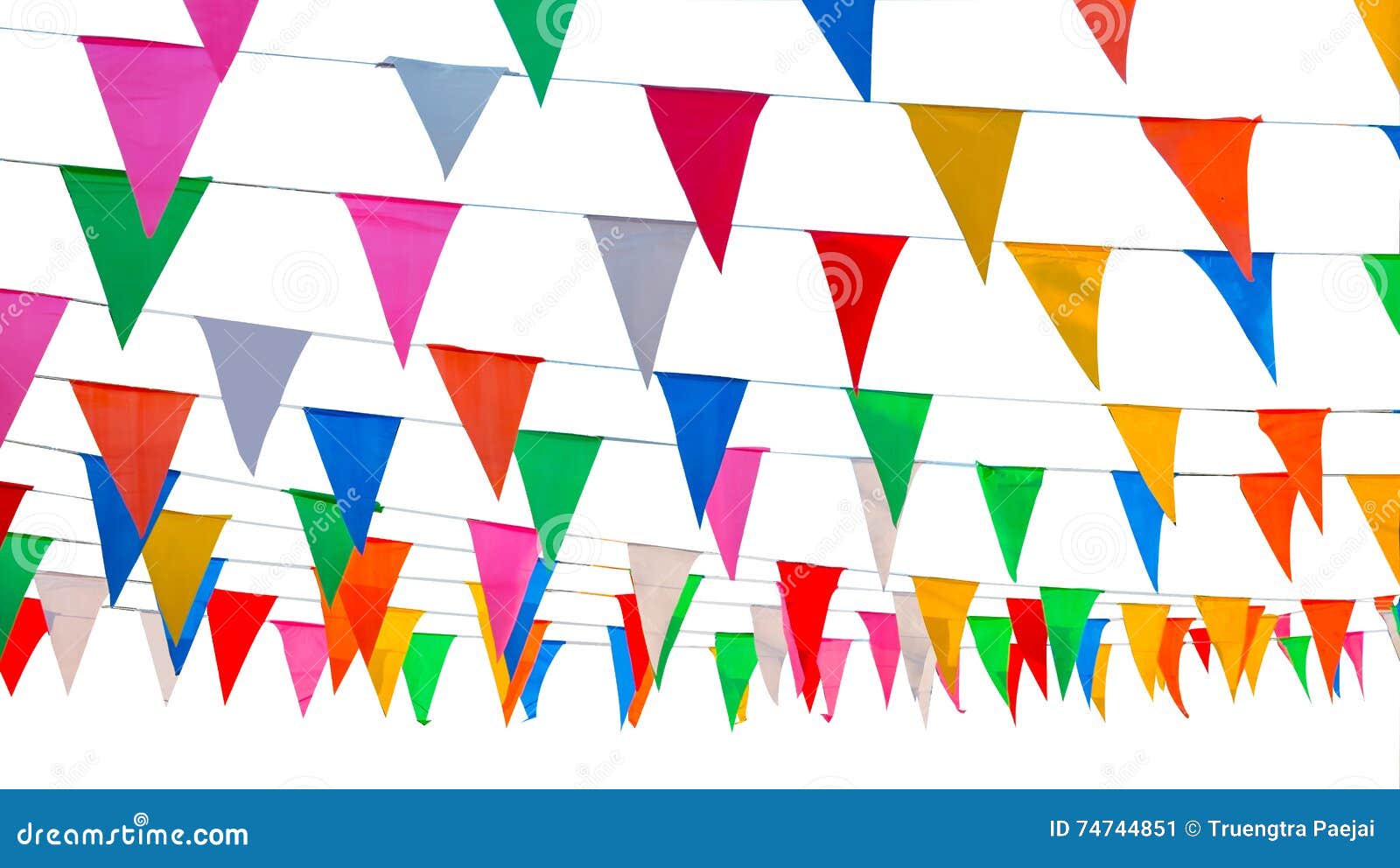 Colorful pennant , flag stock image. Image of celebration - 74744851