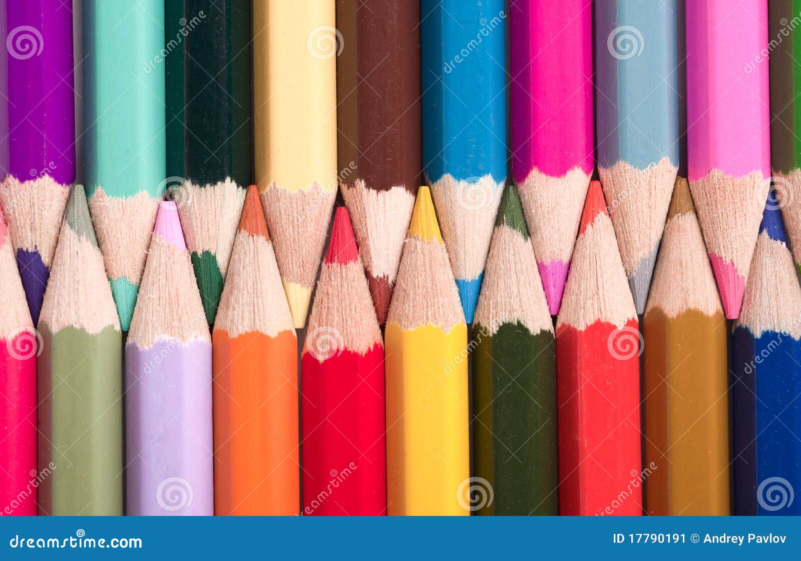 Colorful pensils stock image. Image of colour, artist - 17790191