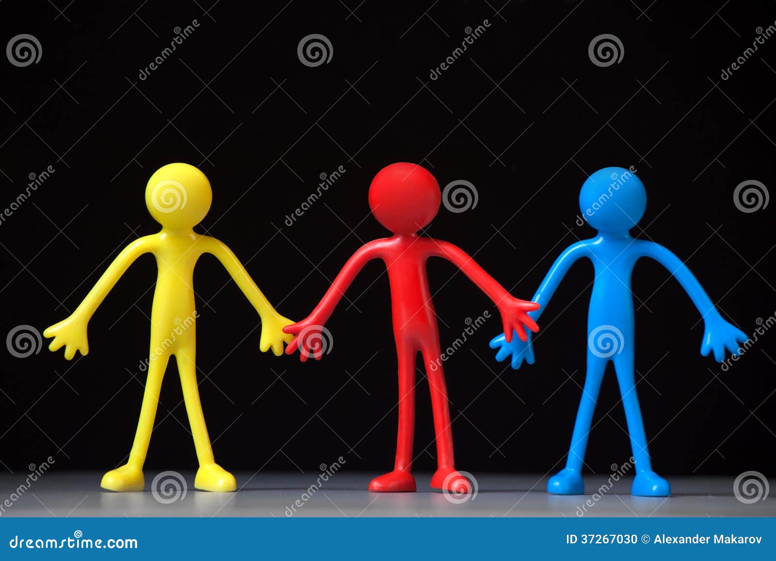 Colorful People on Black Background Stock Photo - Image of lgbt, group ...