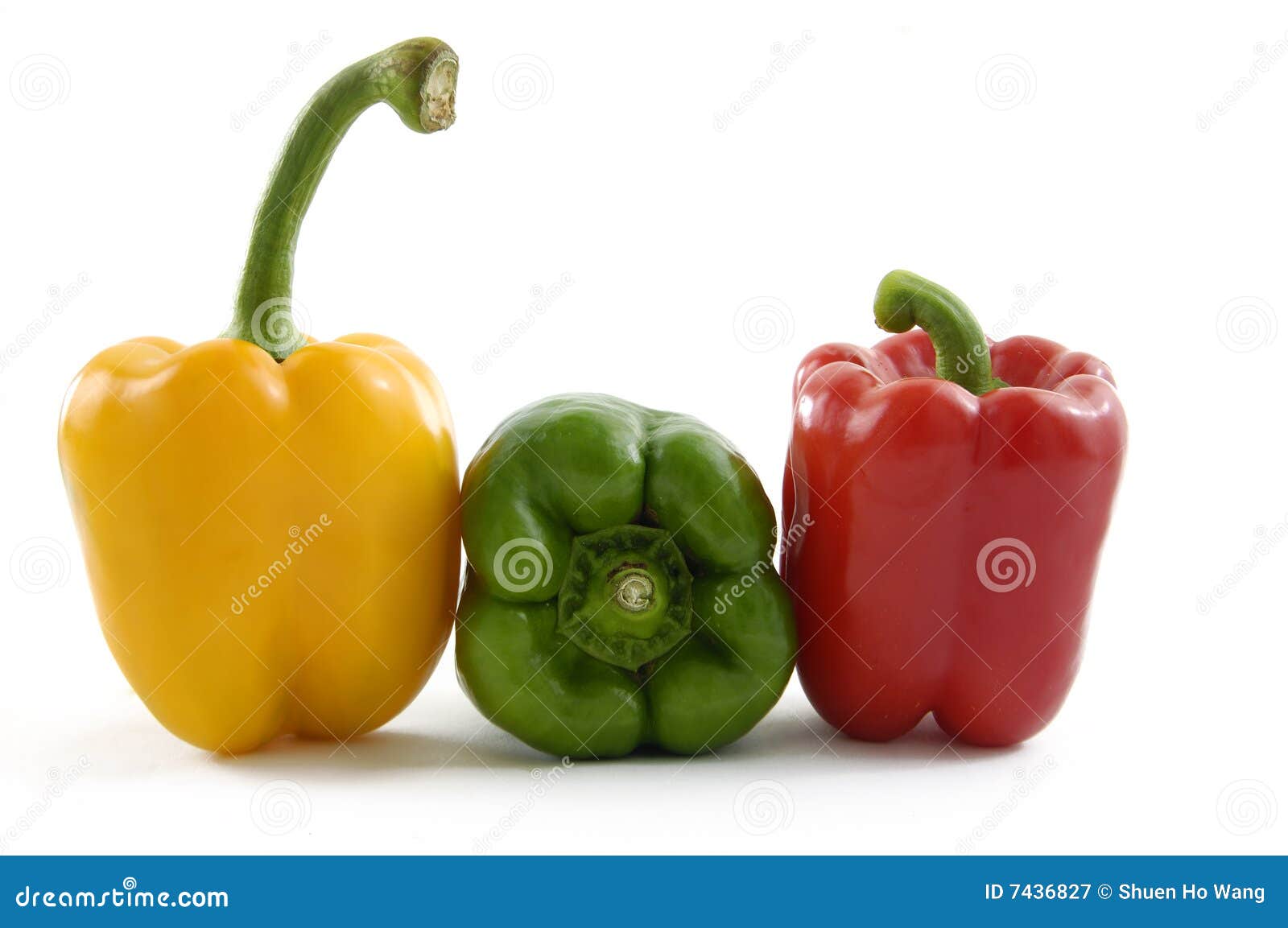 Colorful pepper stock image. Image of eating, fruit, isolated - 7436827