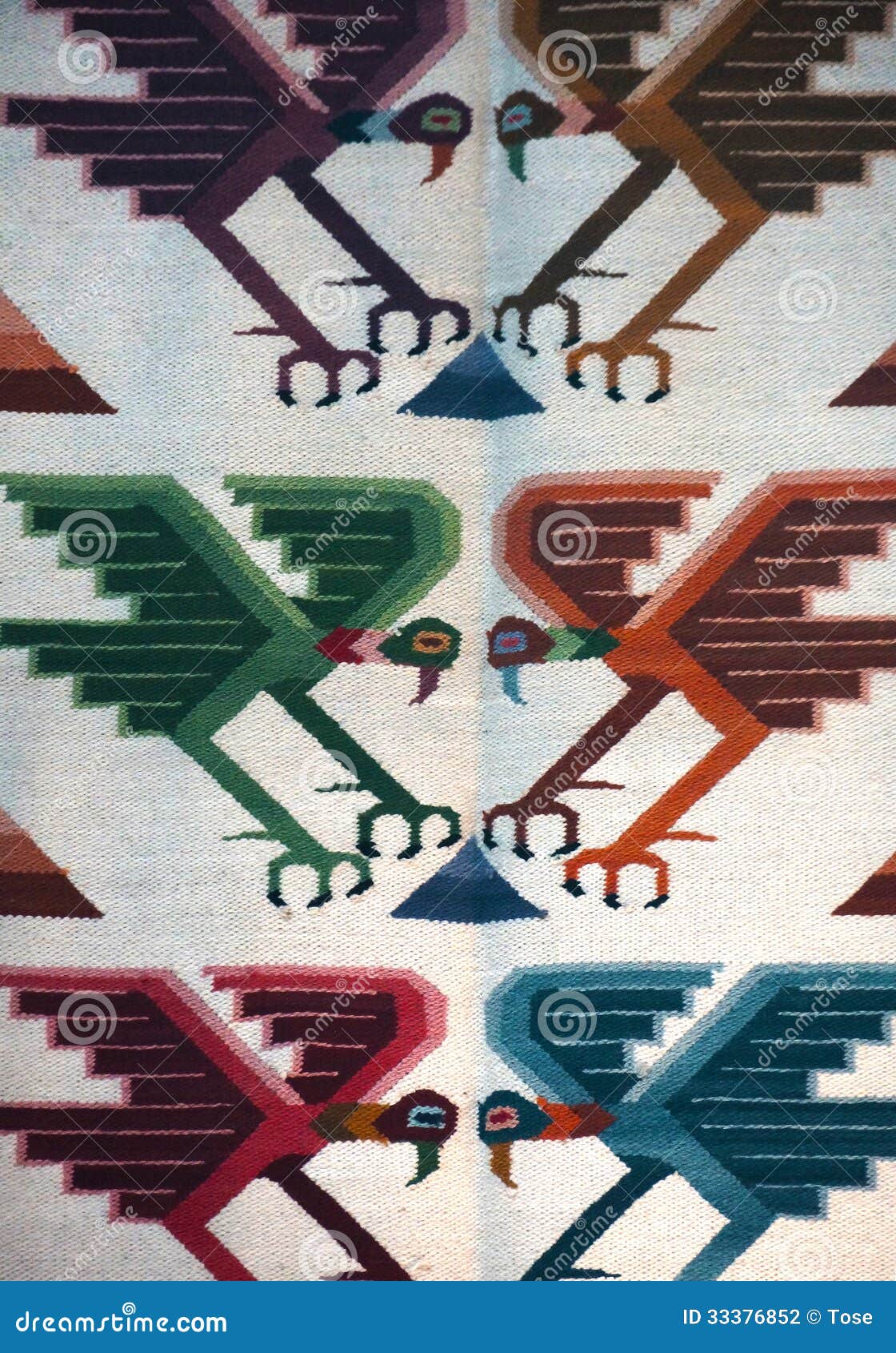 Colorful Peruvian textiles stock photo. Image of fabric - 33376852