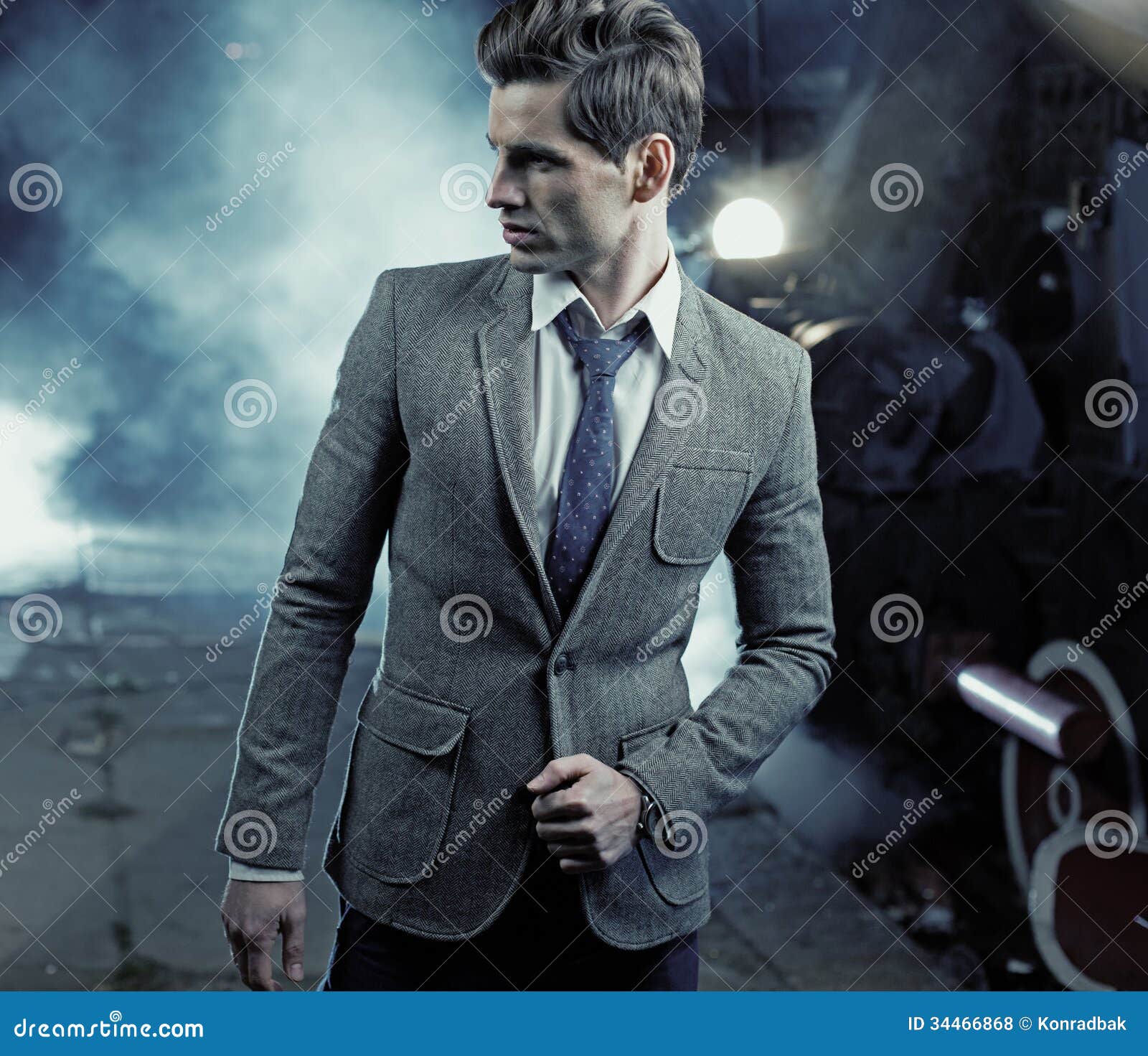 Colorful Picture of really Handsome Man Stock Photo - Image of ...