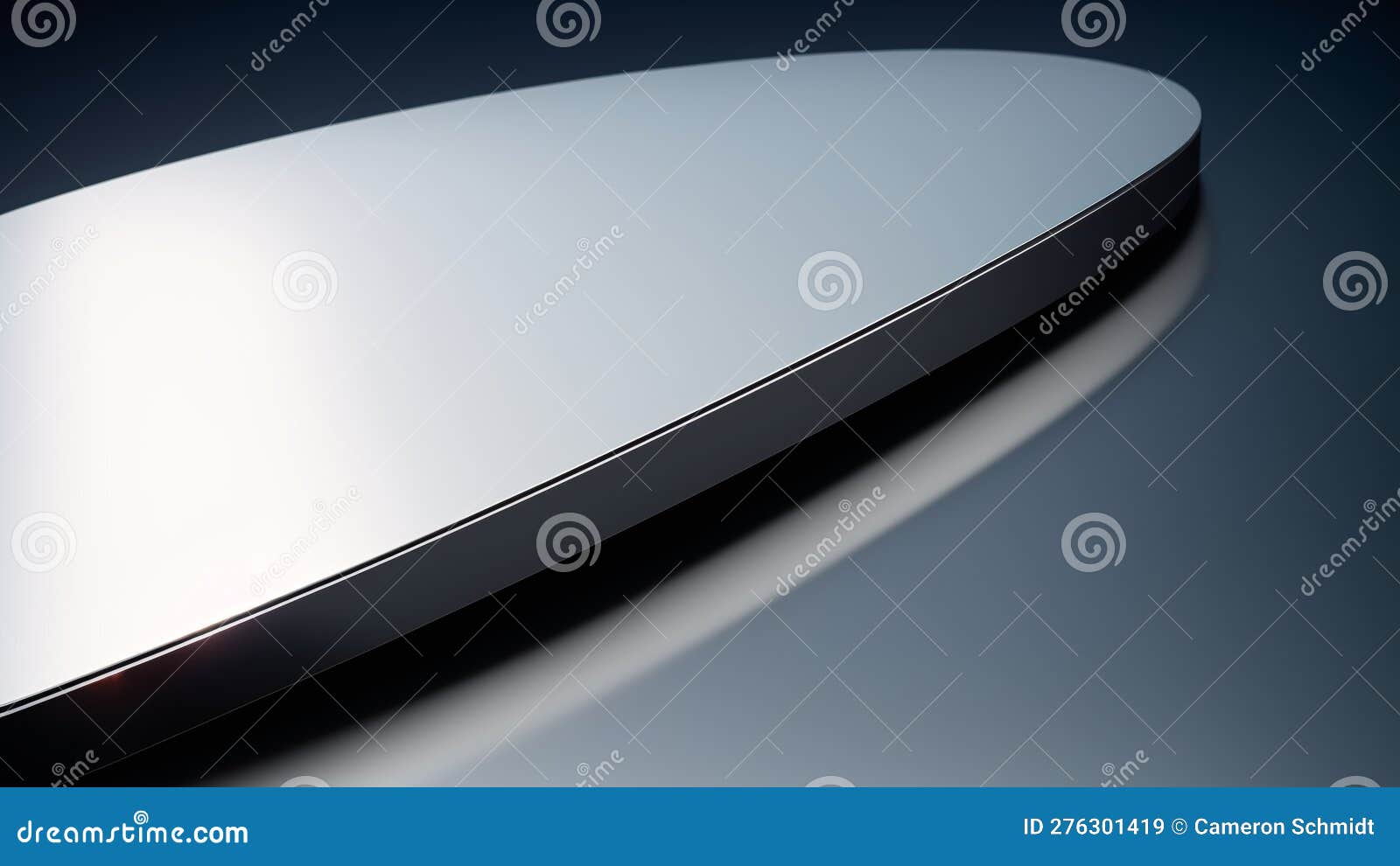 A Colorful Picture of a Shiny Surface with a Curved Edge AI Generative ...