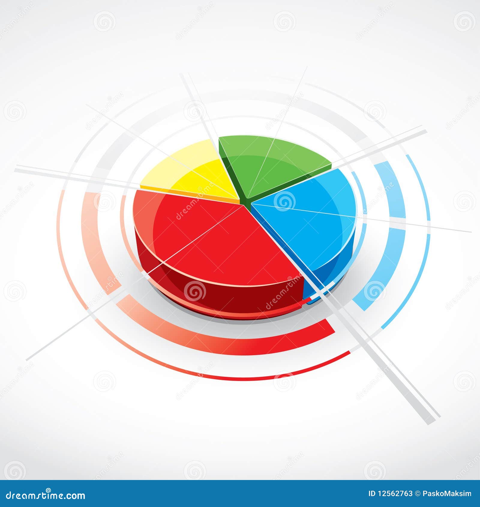 Colorful pie chart stock vector. Illustration of coloured - 12562763 Colorful pie chart stock vector. Illustration of coloured - 12562763