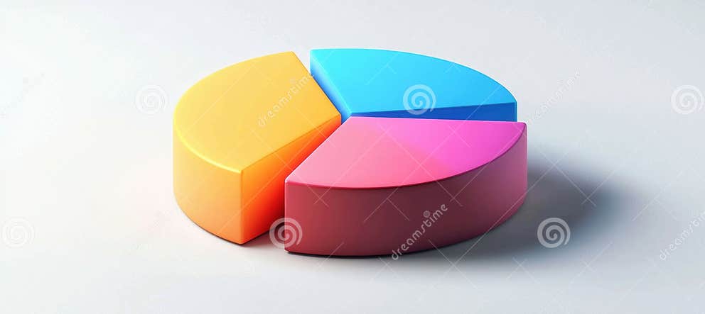 Colorful Pie Chart of Global Mobile App Users by Platform in 2024 for ...