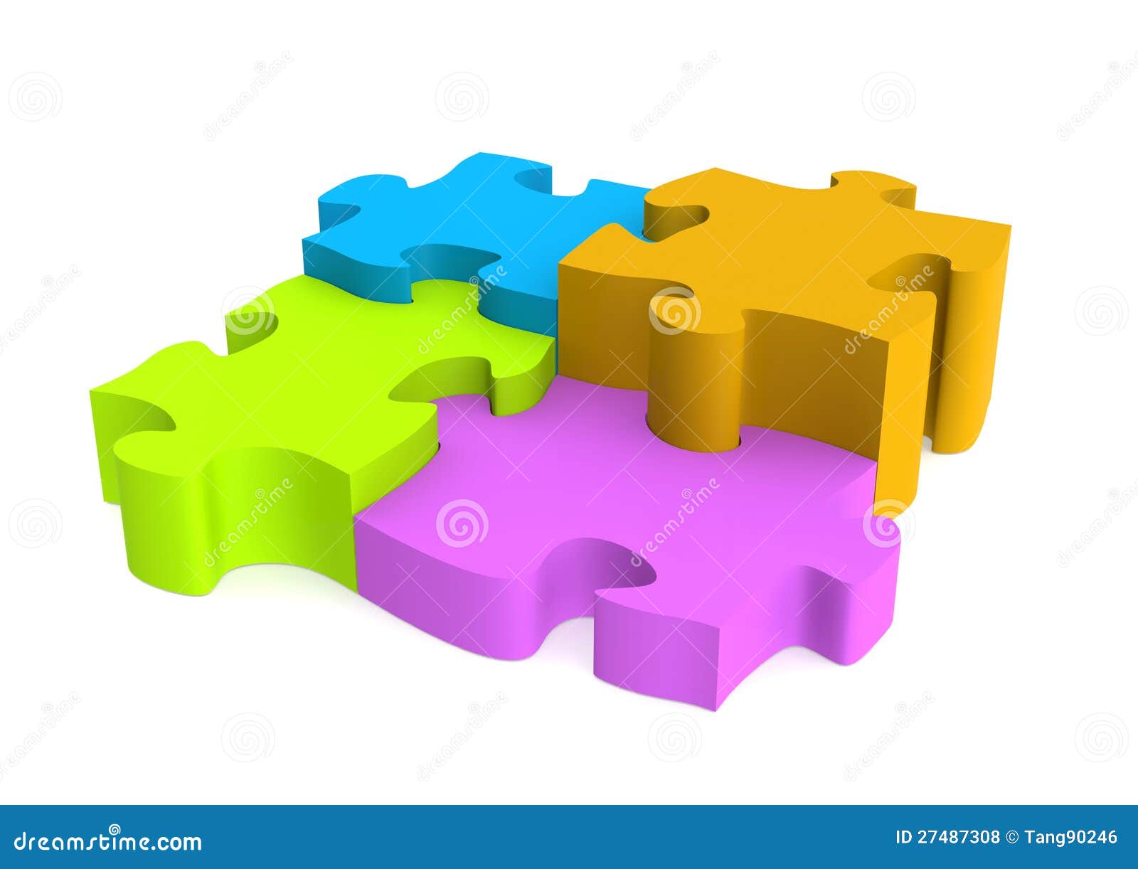 Colorful Pieces stock illustration. Illustration of abstract - 27487308