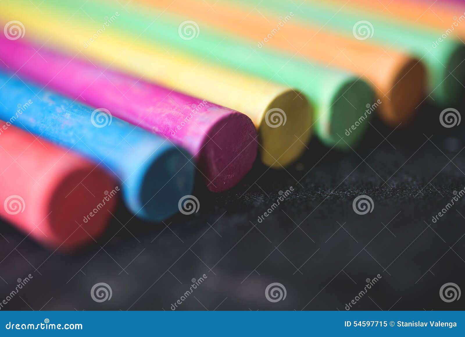 Colorful Pieces Chalk Blackboard Stock Photos - Download 375 Royalty ...