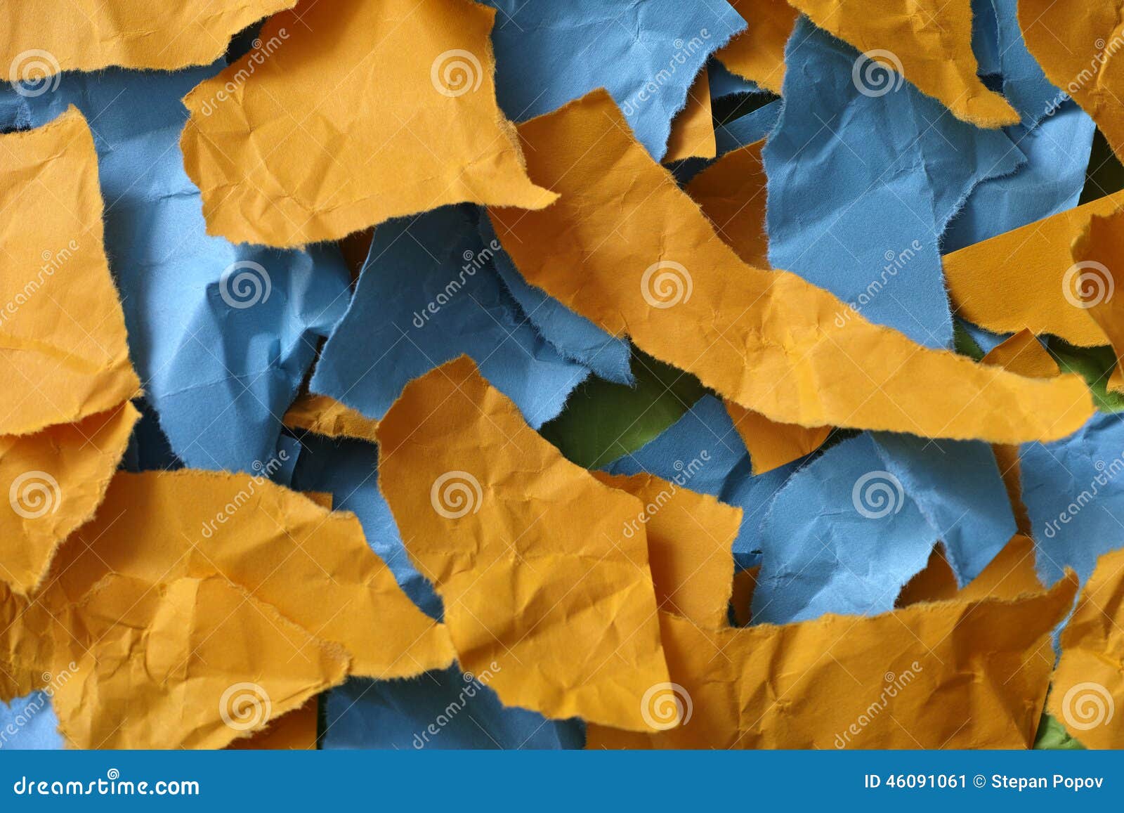 Colorful pieces of paper stock image. Image of pattern - 46091061