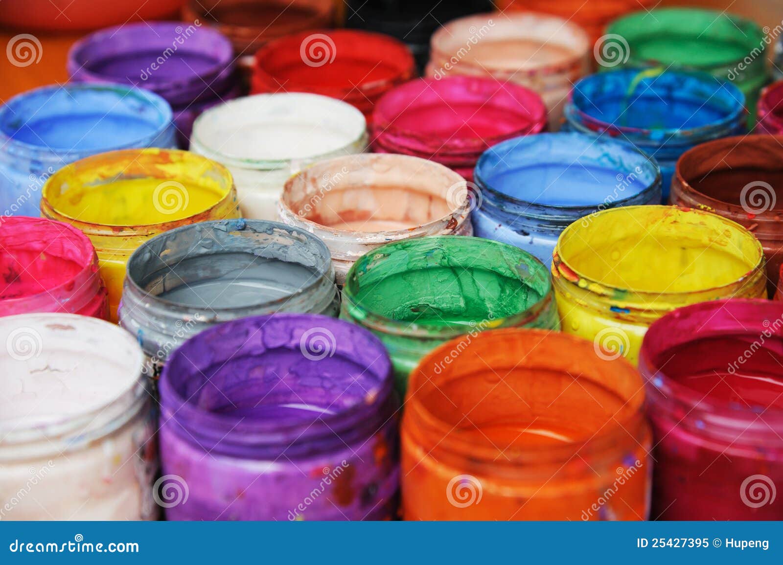 Colorful pigment stock image. Image of china, arts, painting - 25427395