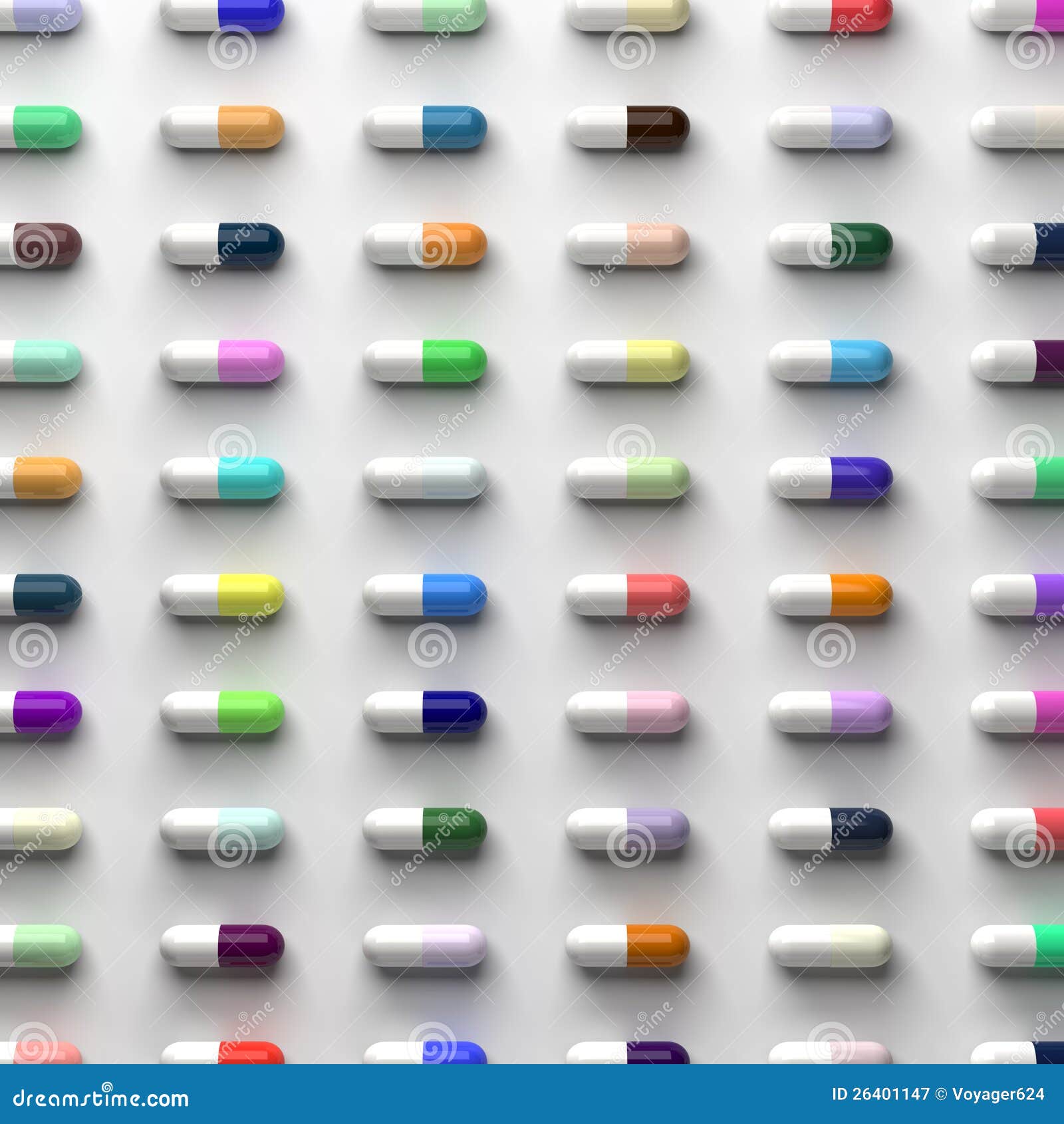 Colorful Pills stock illustration. Illustration of medication - 26401147