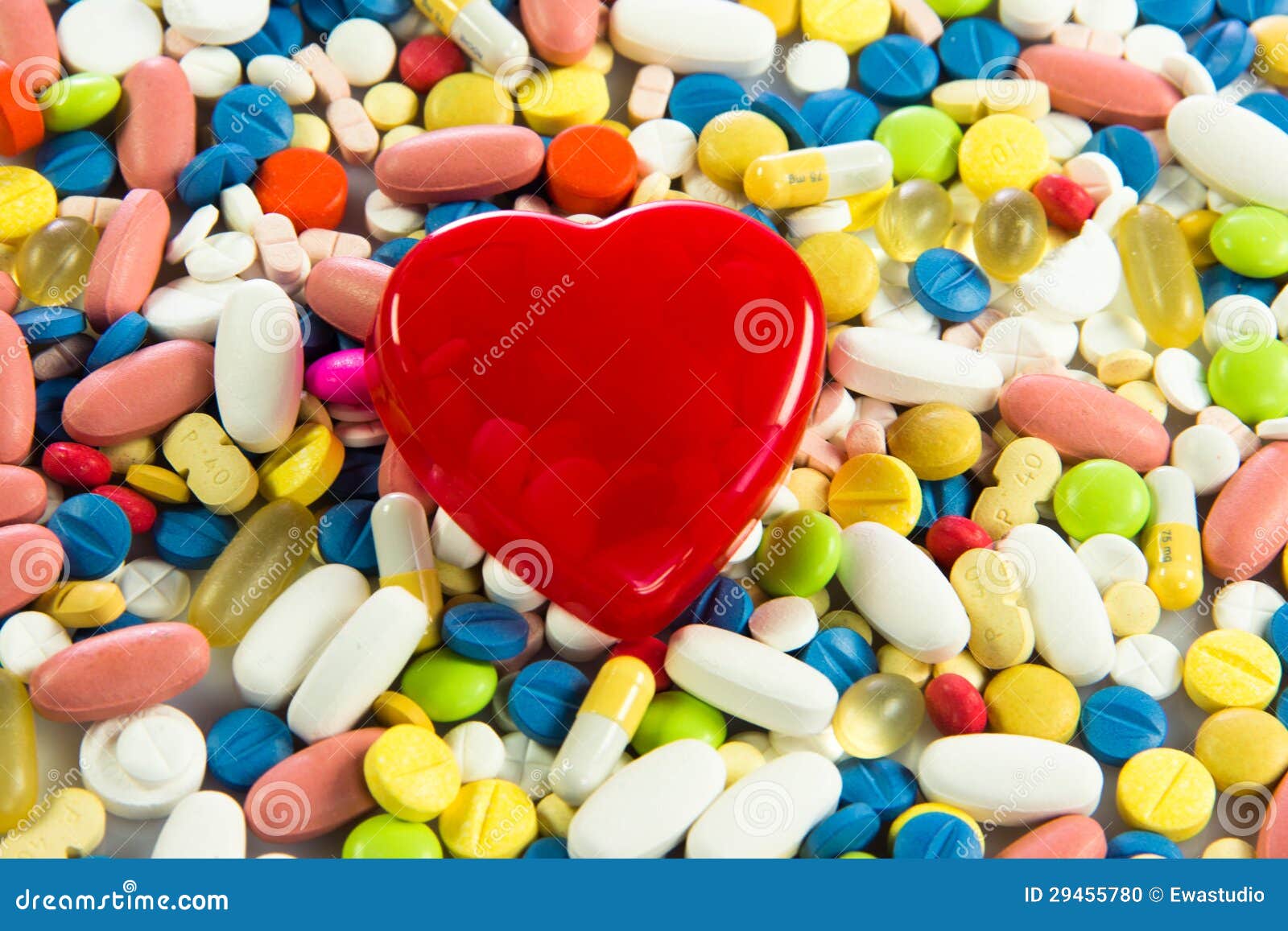 Colorful pills. stock photo. Image of health, medicinal - 29455780