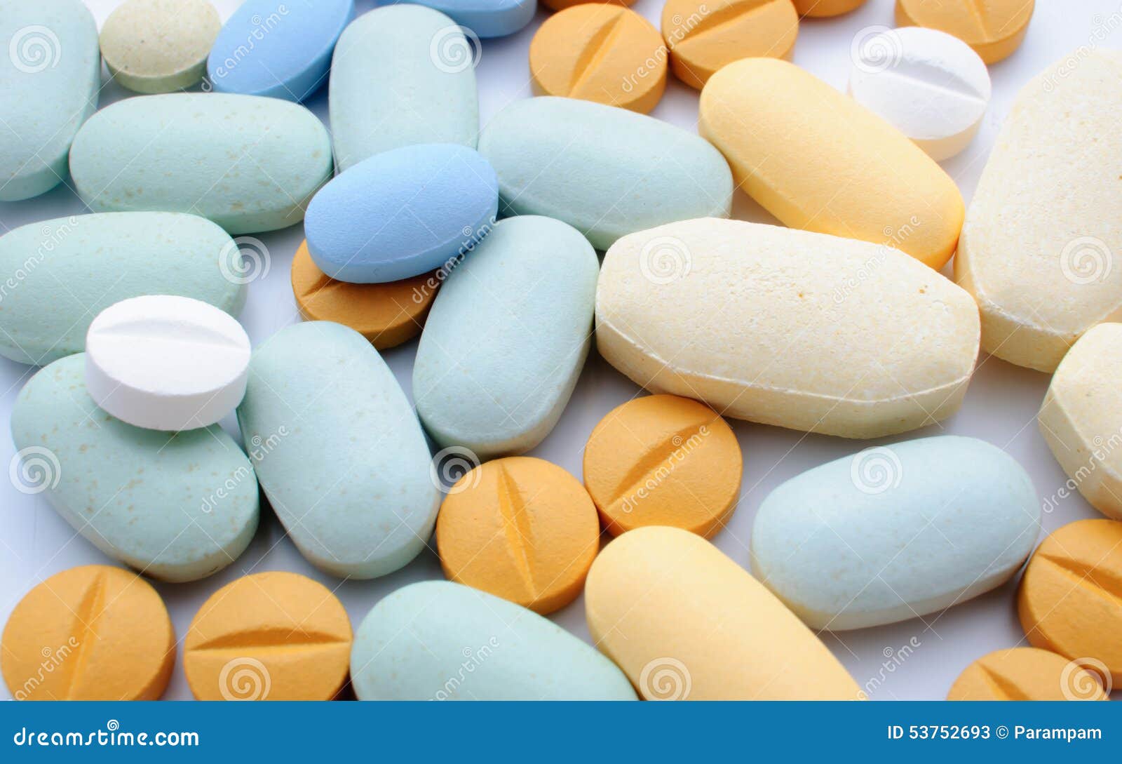 Colorful Pills Drugs and Tablets Stock Image - Image of colorful ...
