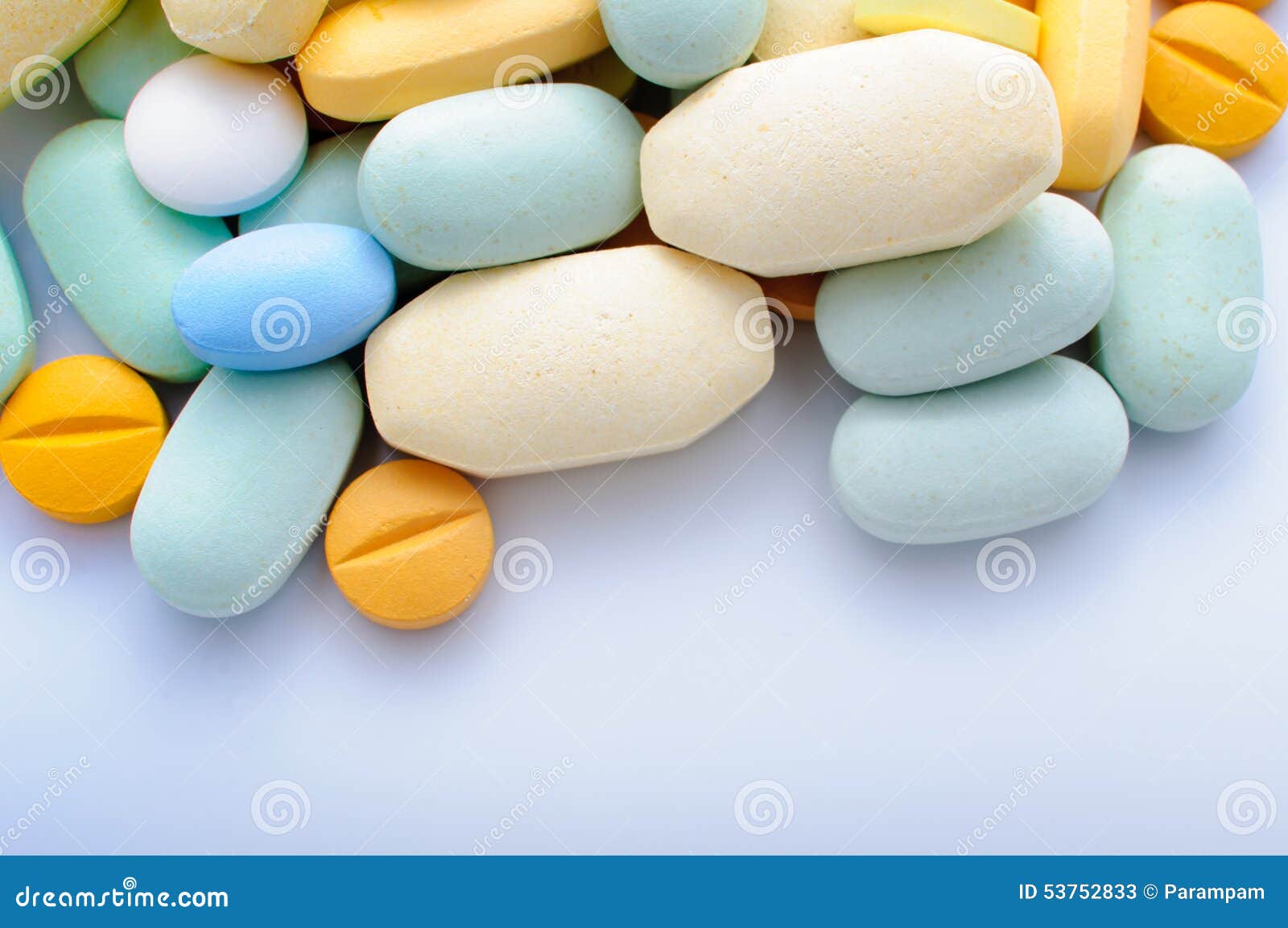 Colorful Pills Drugs and Tablets Stock Image - Image of medical ...
