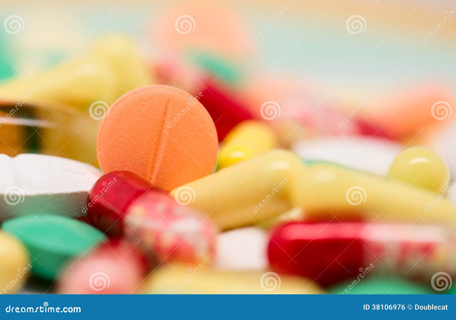Colorful pills stock photo. Image of healthy, colorful - 38106976