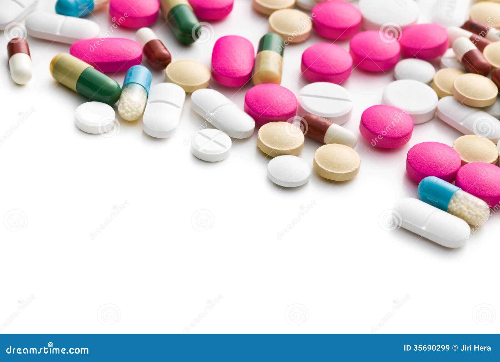 Colorful pills stock image. Image of health, healthy - 35690299