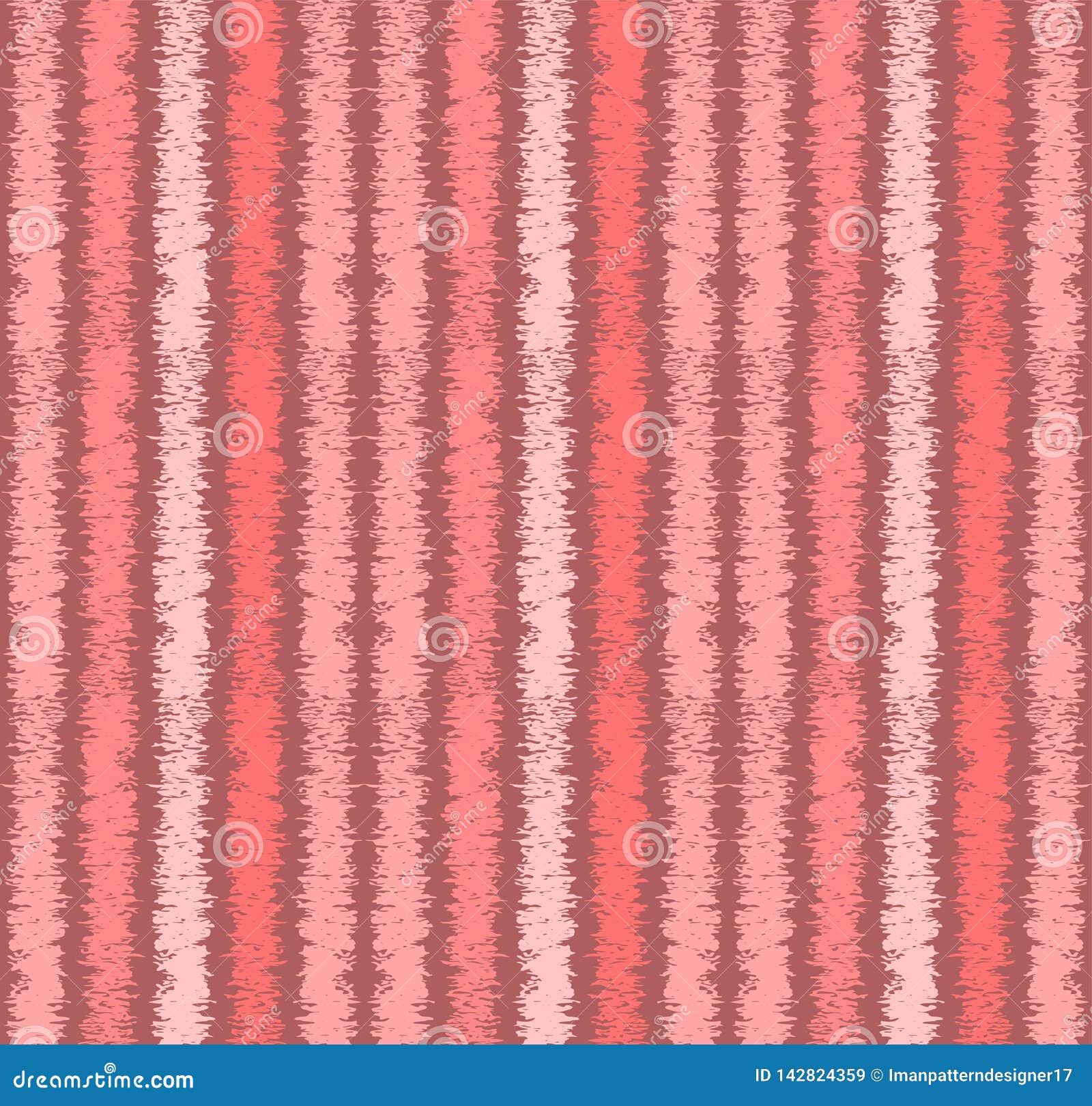 Colorful Pink and Red Textured Grungy Vertical Stripes Seamless Pattern ...