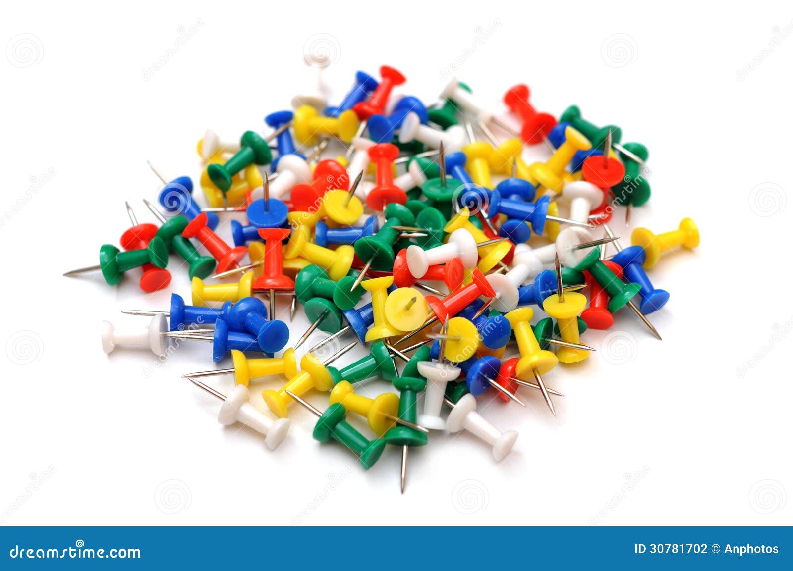 Colorful pins stock photo. Image of pile, colorful, blue - 30781702