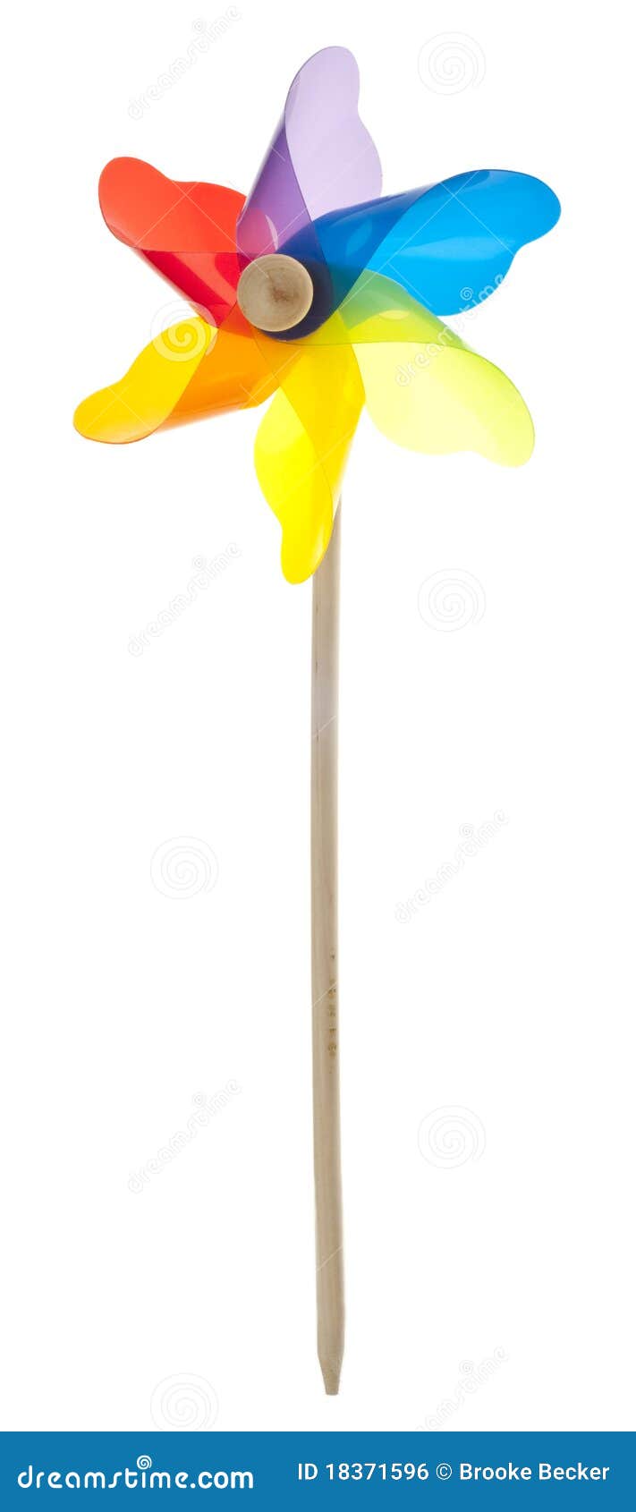 Colorful Pinwheel stock photo. Image of white, wind, wheel - 18371596