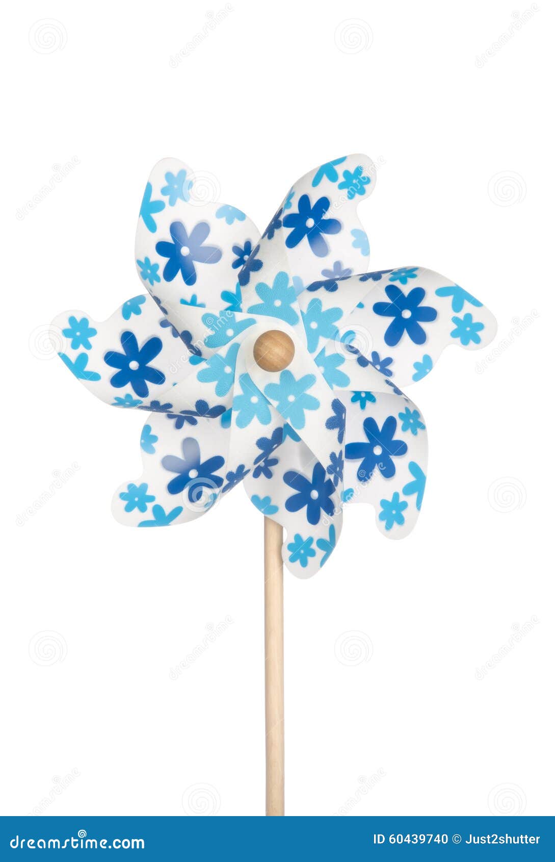 Colorful Pinwheel Isolated on White Stock Photo - Image of isolated ...