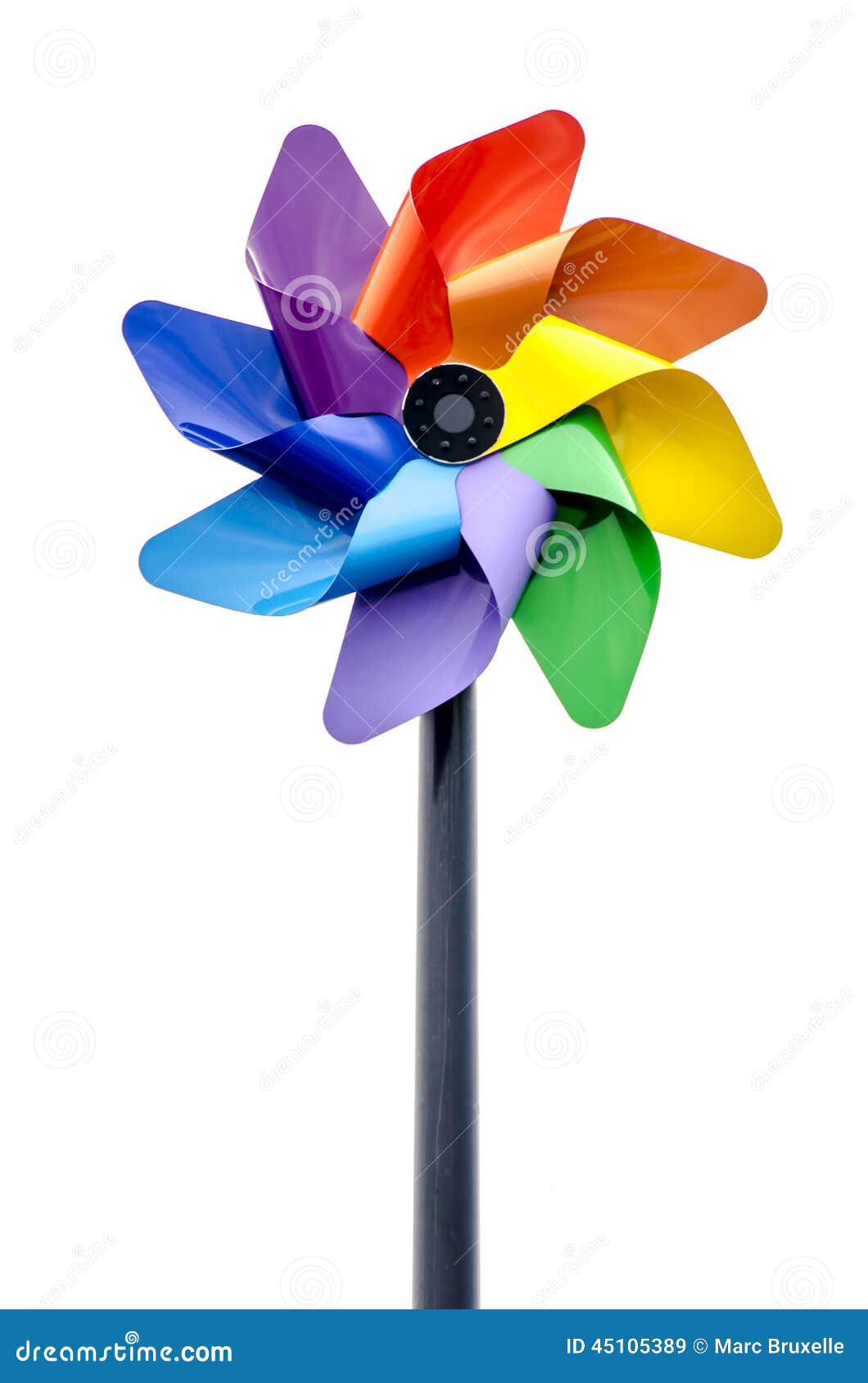 Colorful pinwheel stock image. Image of green, color - 45105389