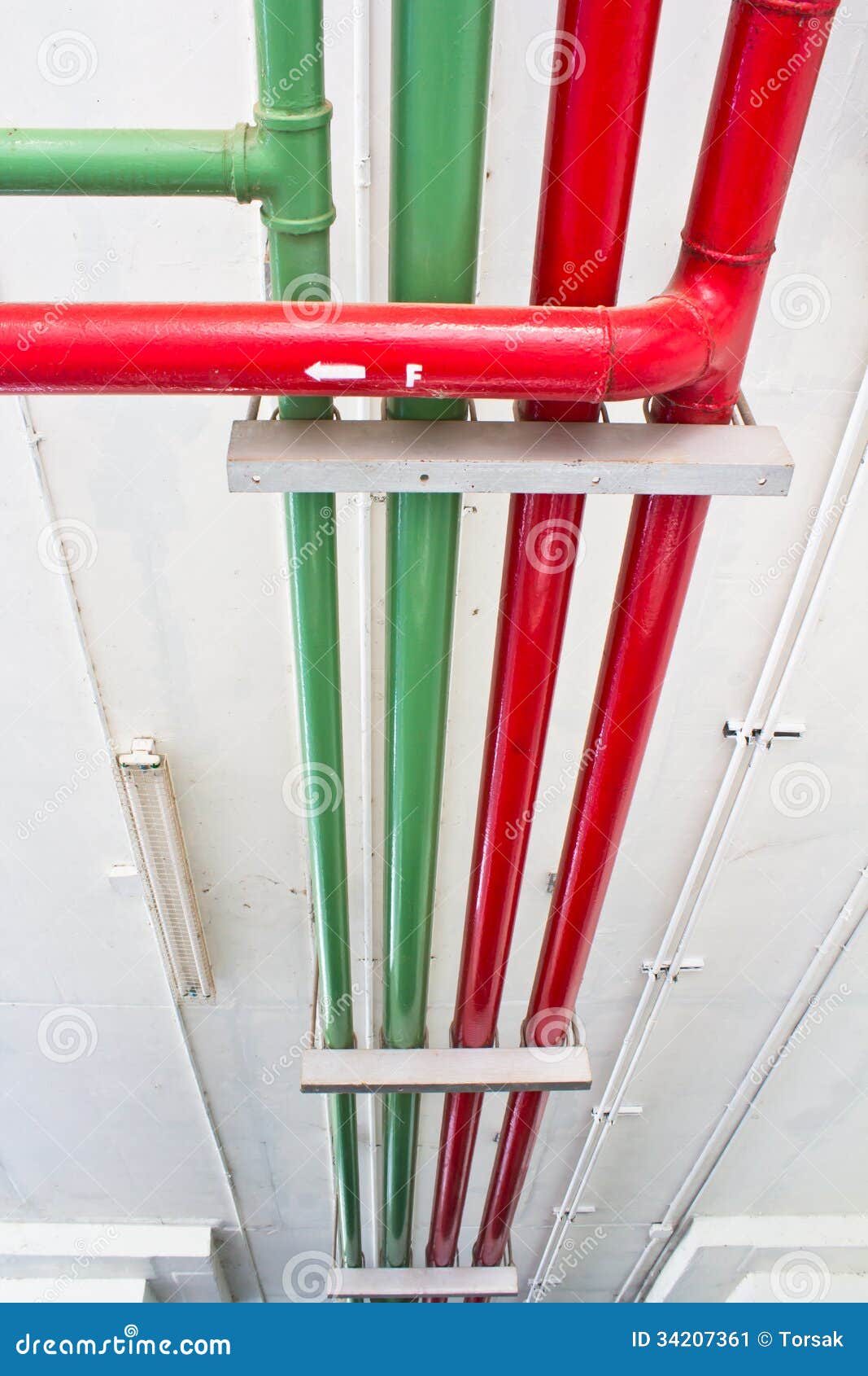 Colorful of pipe stock image. Image of modern, heat, pipeline - 34207361