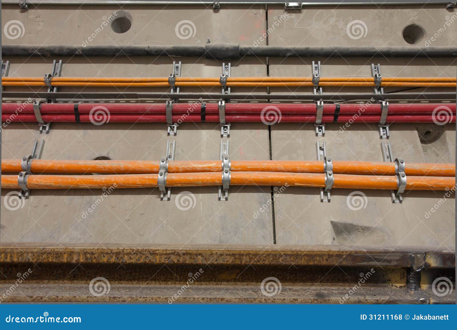 Colorful pipes stock photo. Image of abstract, running - 31211168