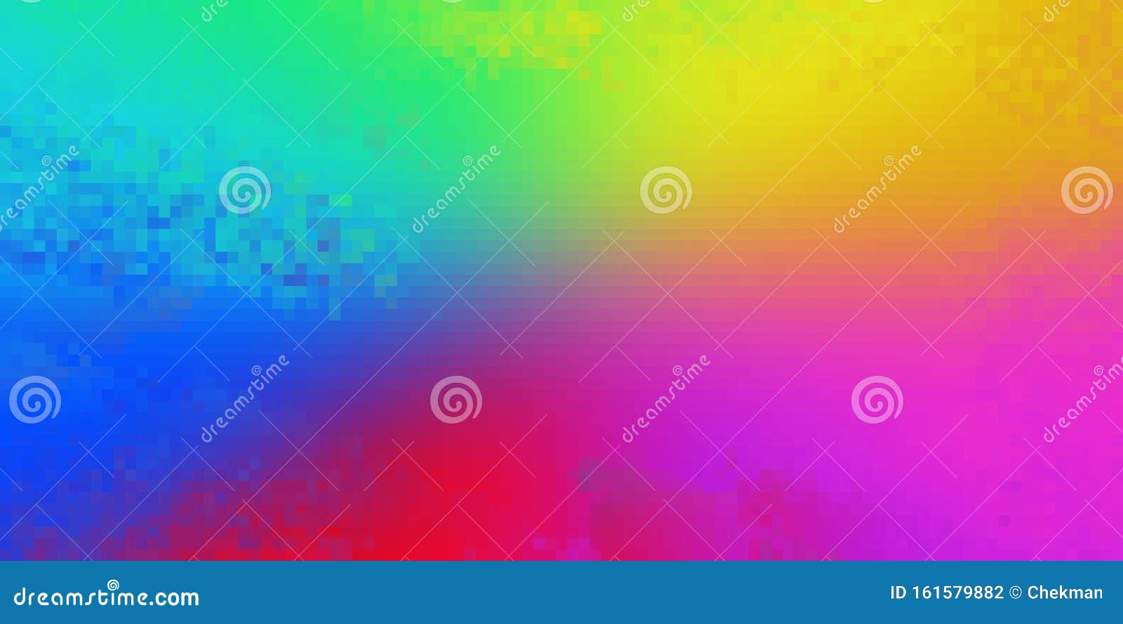 Colorful Pixel Art Background. Vector Illustration Stock Illustration ...