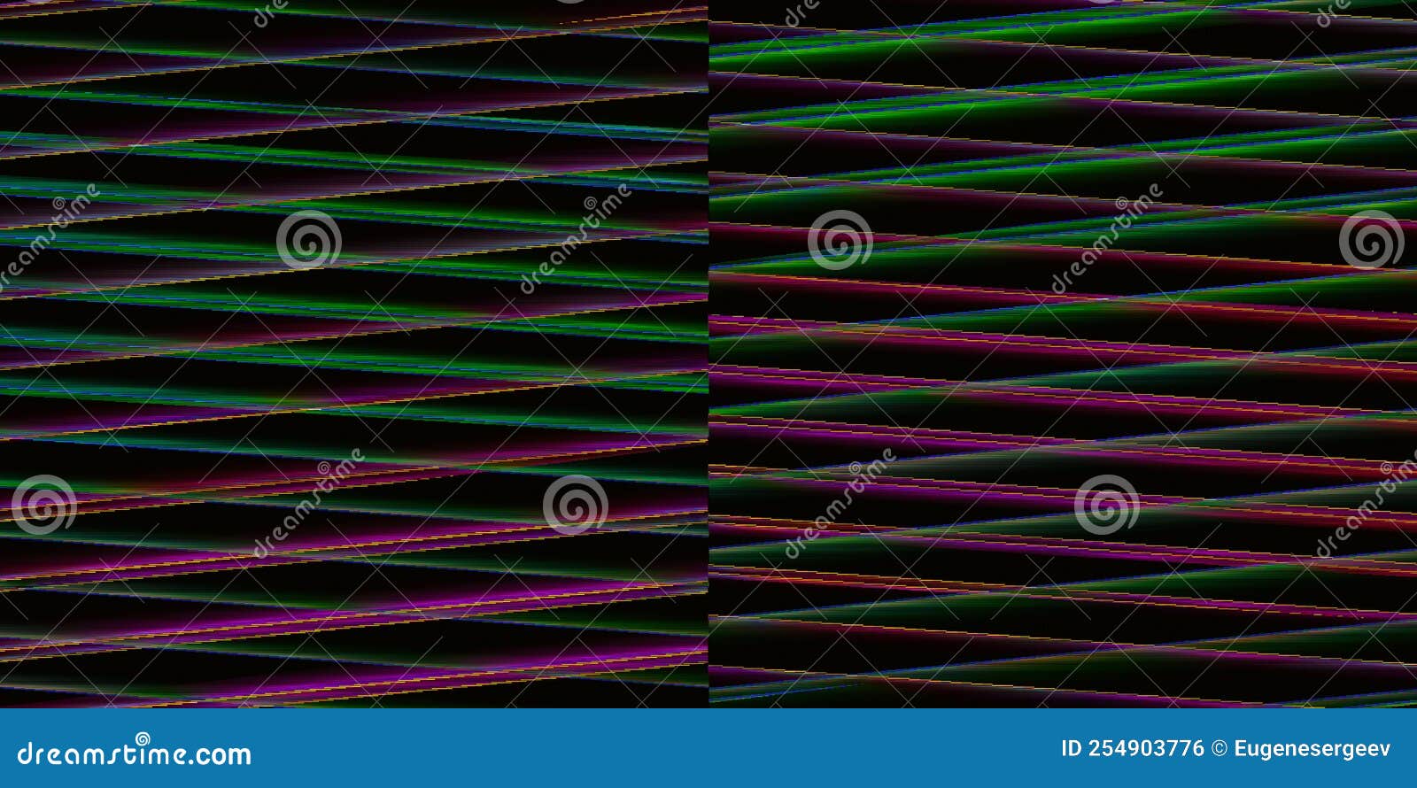 Colorful Pixel Lines of Glitch Effect Over Black Background Stock Photo ...