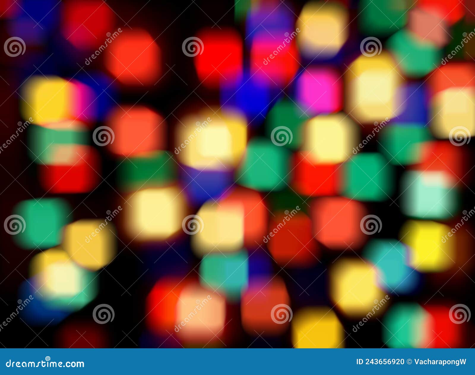 Colorful Pixelate Motion Blur Background On Black Backdrop Royalty-Free ...