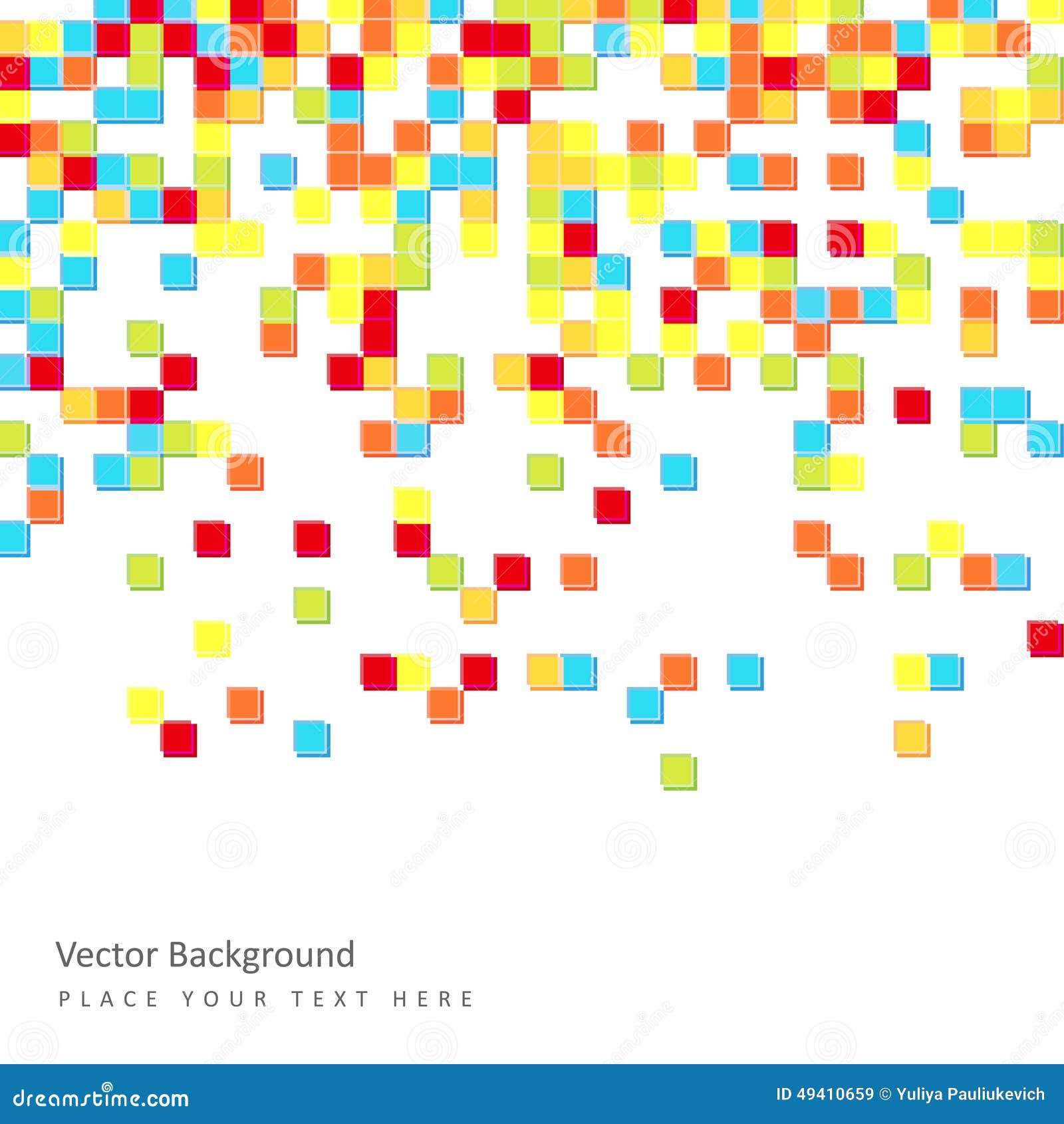 Colorful Pixelated Background Stock Vector - Illustration of creative ...