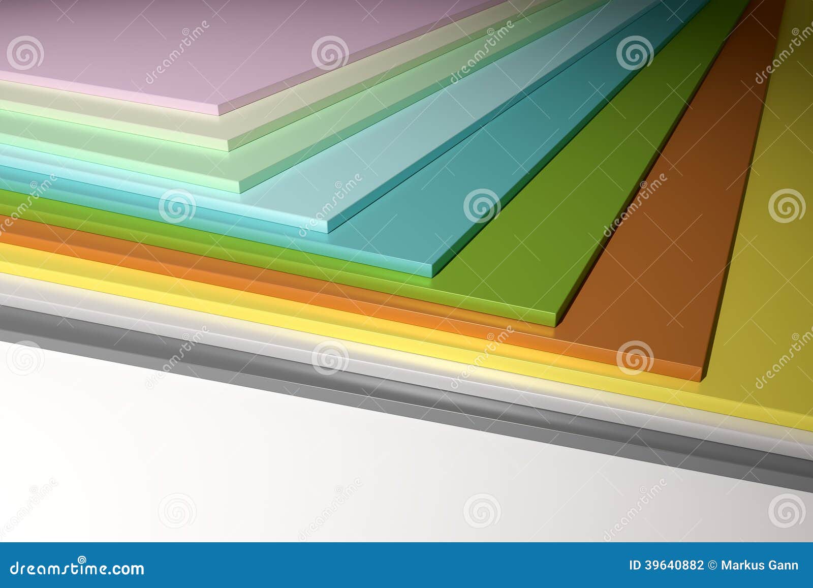 Colorful plain chipboard stock illustration. Illustration of production ...