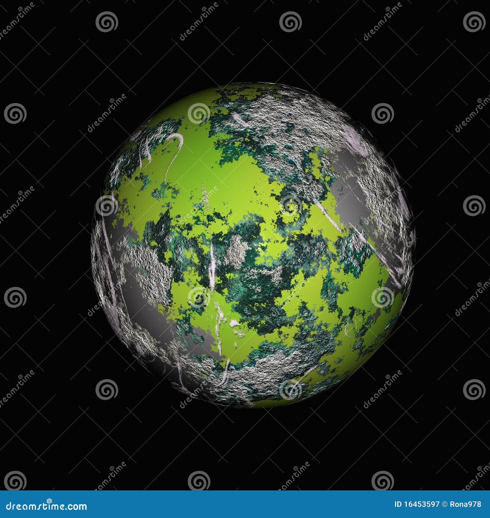 Colorful planet stock illustration. Illustration of astronomy - 16453597