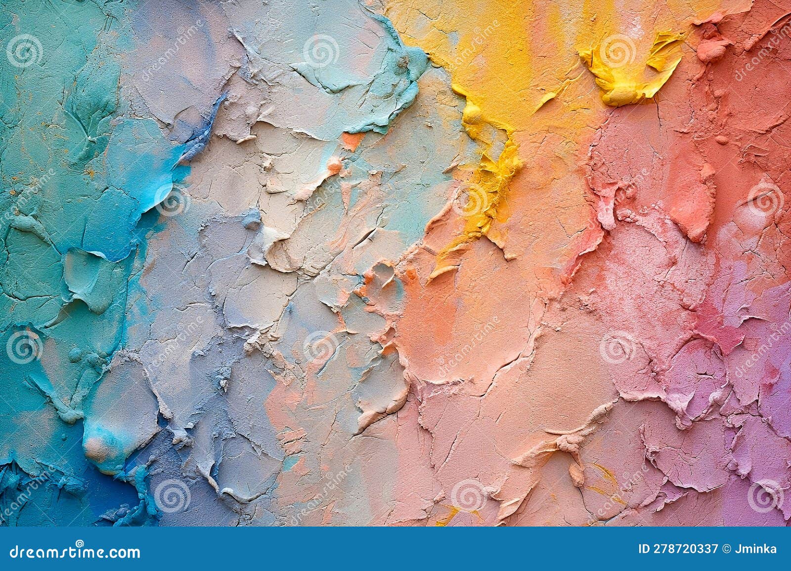 Colorful Plaster. Generative AI Stock Illustration - Illustration of ...