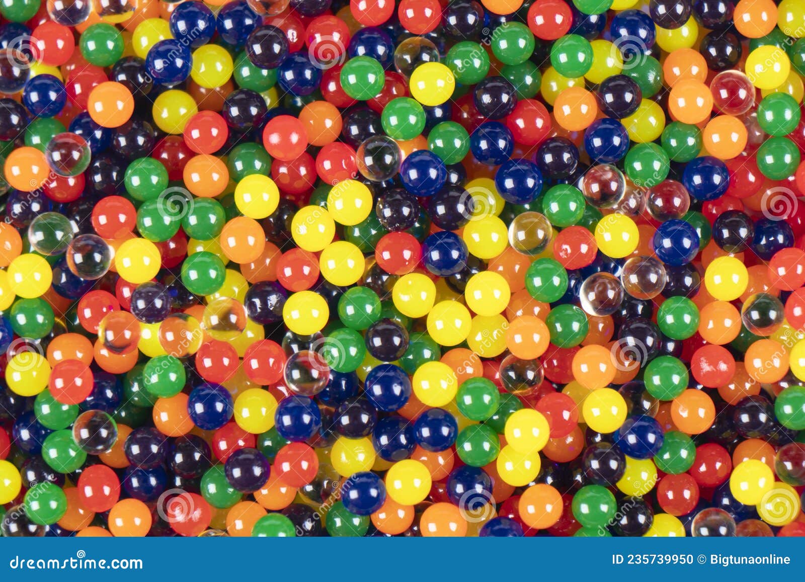 Colorful Plastic Balls Background Texture. Macro Shot Abstract Colorful ...