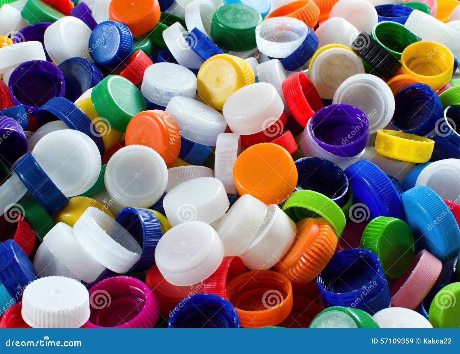 Colorful plastic caps stock image. Image of colors, asortment - 57109359