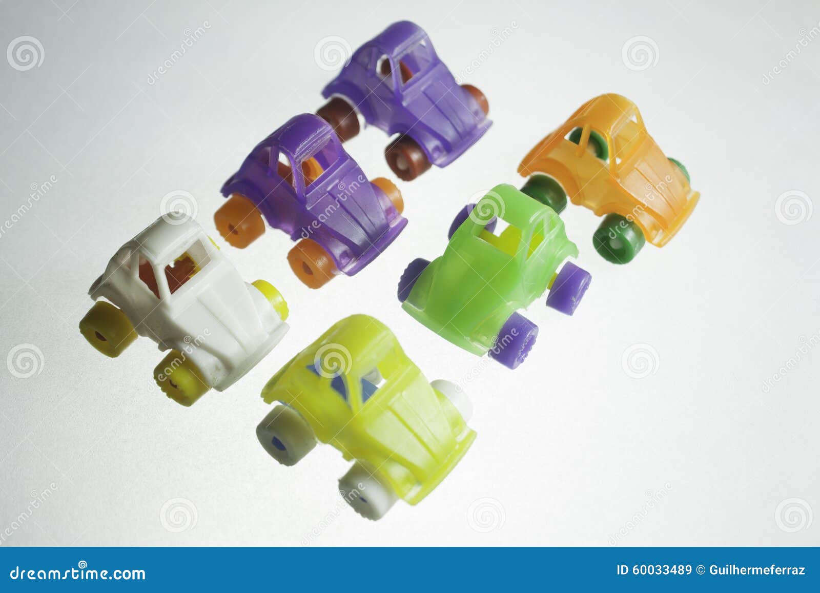 Colorful plastic cars stock image. Image of background - 60033489