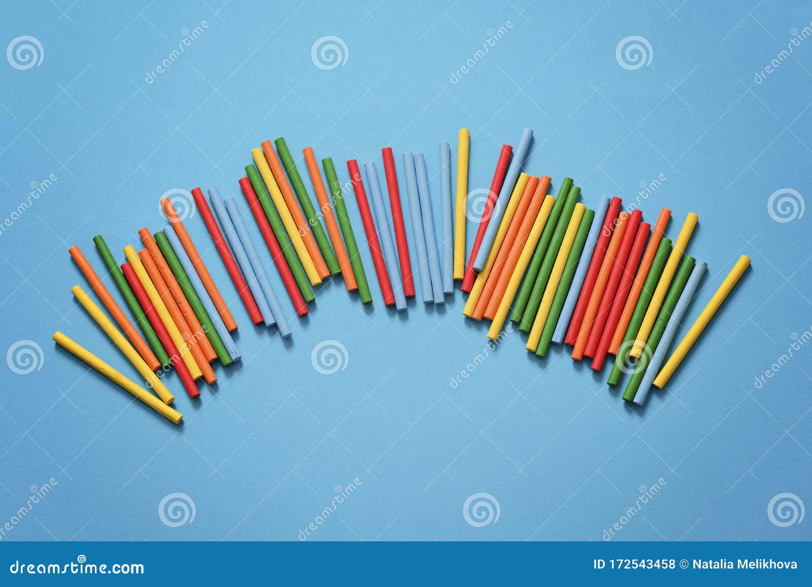 Colorful Plastic Math Stick for Learning Mathematic in Primary School ...