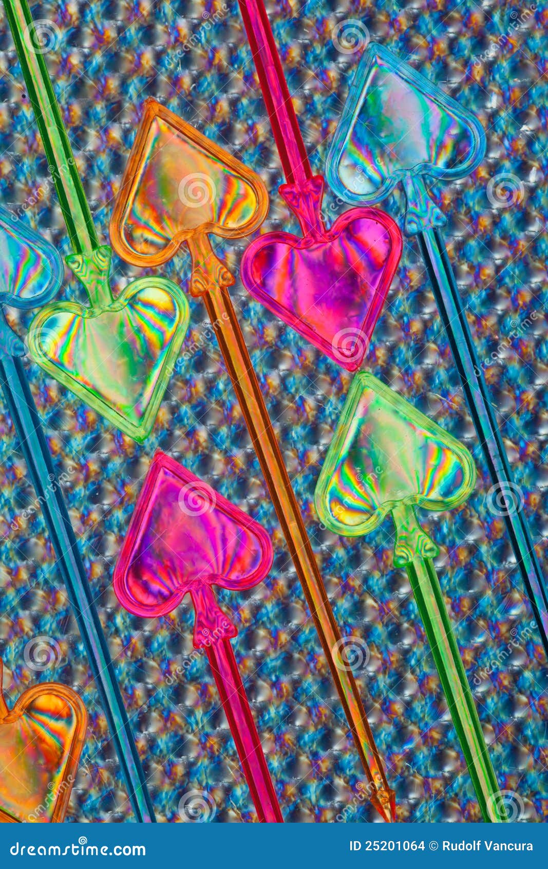 Colorful Plastic Party Picks Stock Photo - Image of colourful, party ...