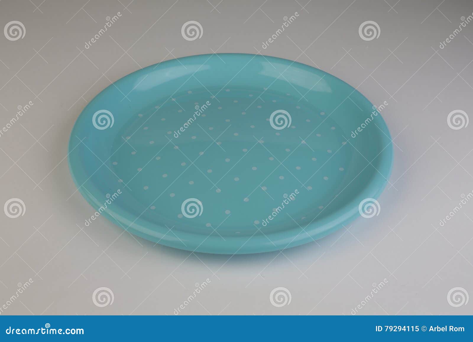 Colorful plastic plate stock image. Image of plate, dish - 79294115