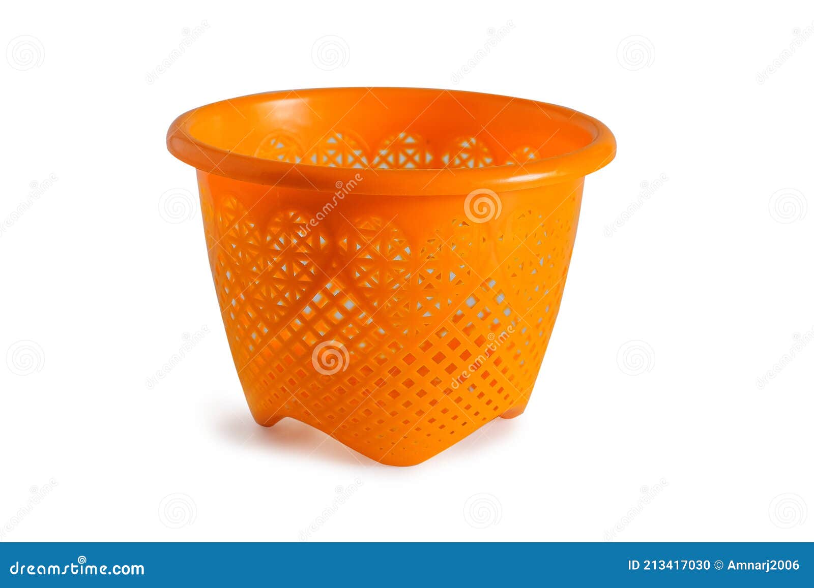 Colorful Plastic of Small Basket for Container Stock Photo - Image of ...