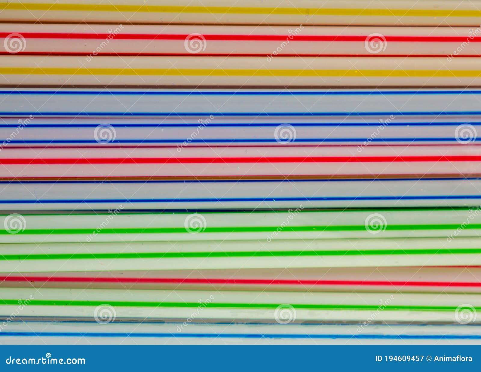Colorful Plastic Straw Background Texture Stock Image - Image of ...