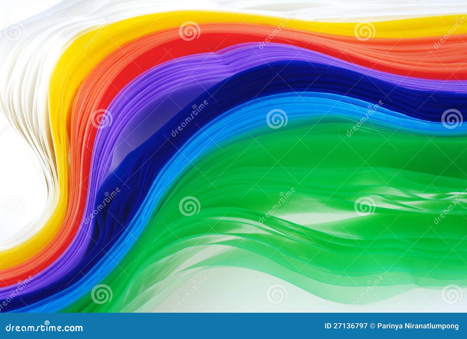 Colorful Plastic Strip stock image. Image of environmental - 27136797