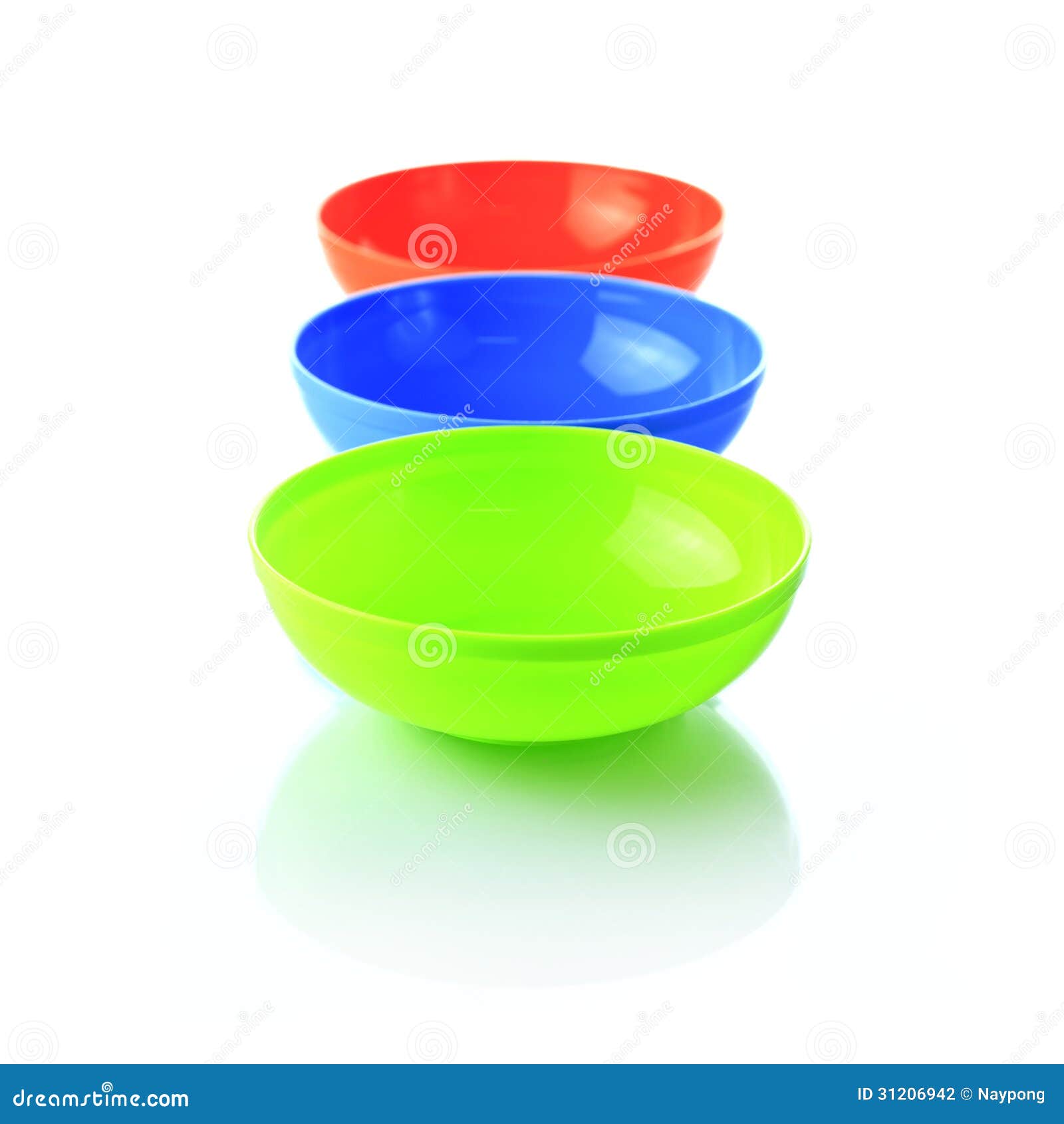 Colorful plastic tableware stock photo. Image of menu - 31206942