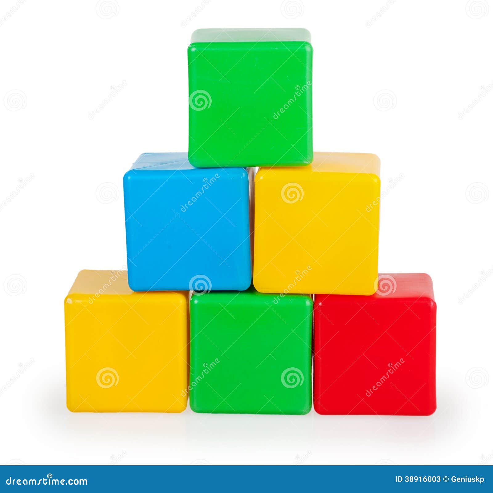 Colorful Plastic Toy Blocks Stock Image - Image of childhood, leisure ...