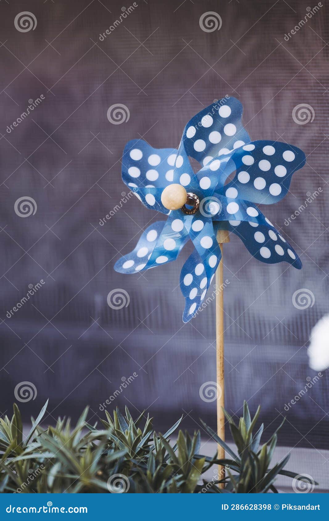 Colorful Plastic Toy Windmill Stock Photo - Image of green, plastic ...