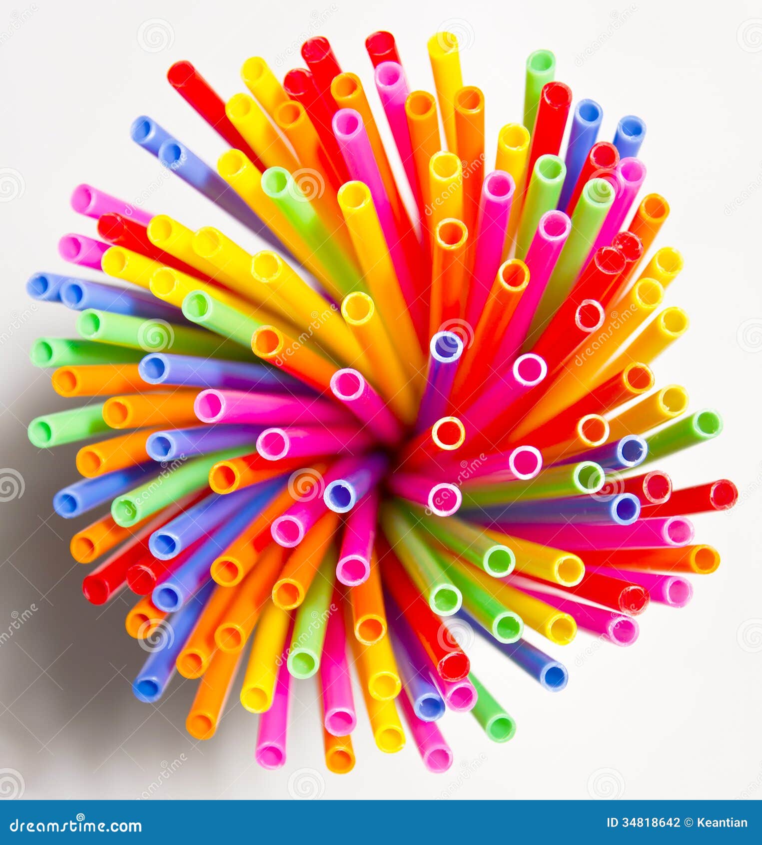 Colorful plastic tubes stock photo. Image of pipe, beverage - 34818642