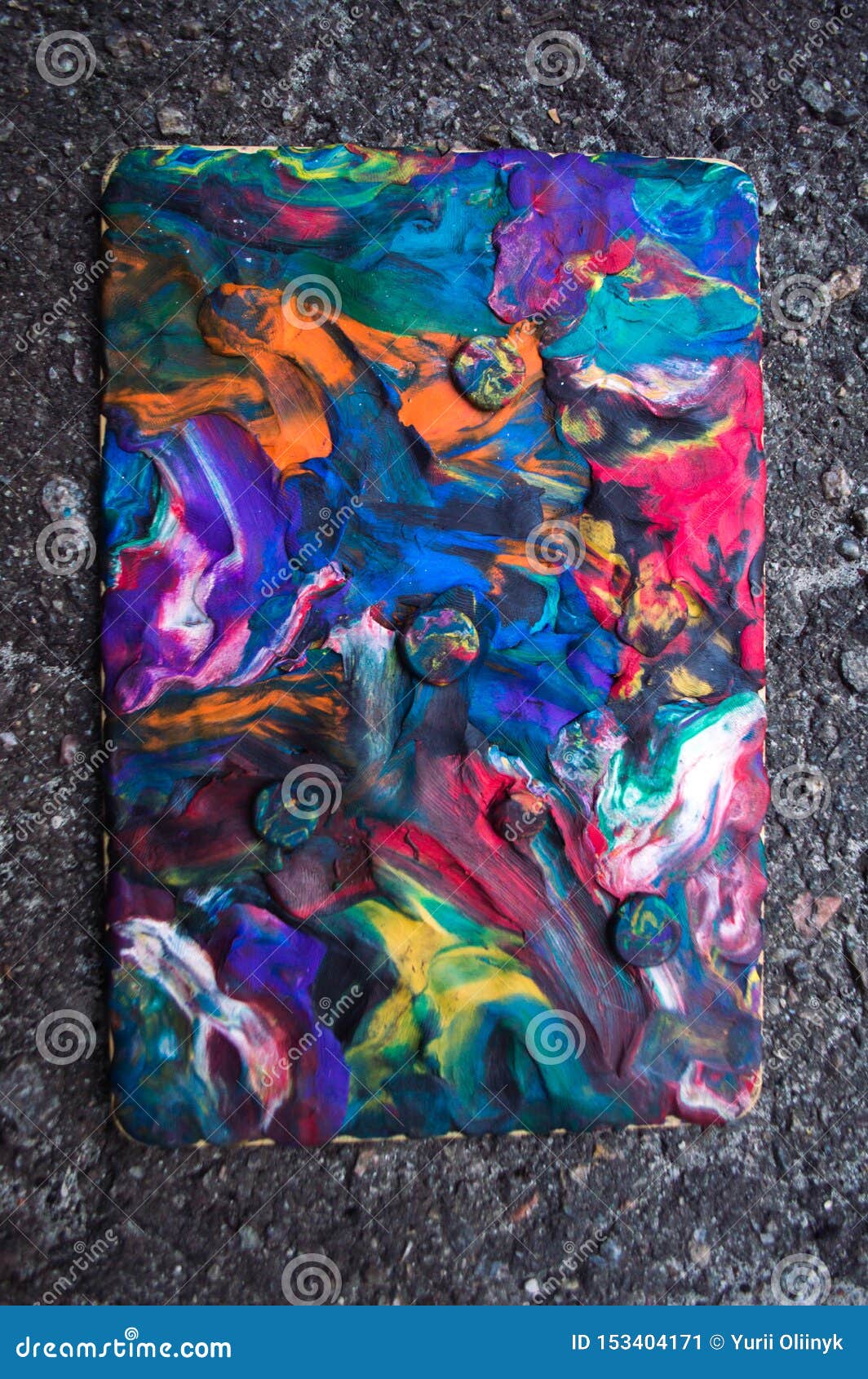 Multi-colored Plasticine Texture Stock Image - Image of scratched ...