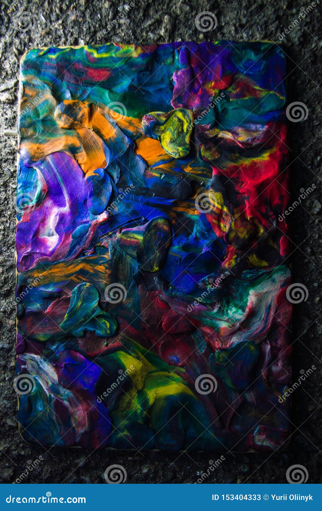 Multi-colored Plasticine Texture Stock Image - Image of abstract ...