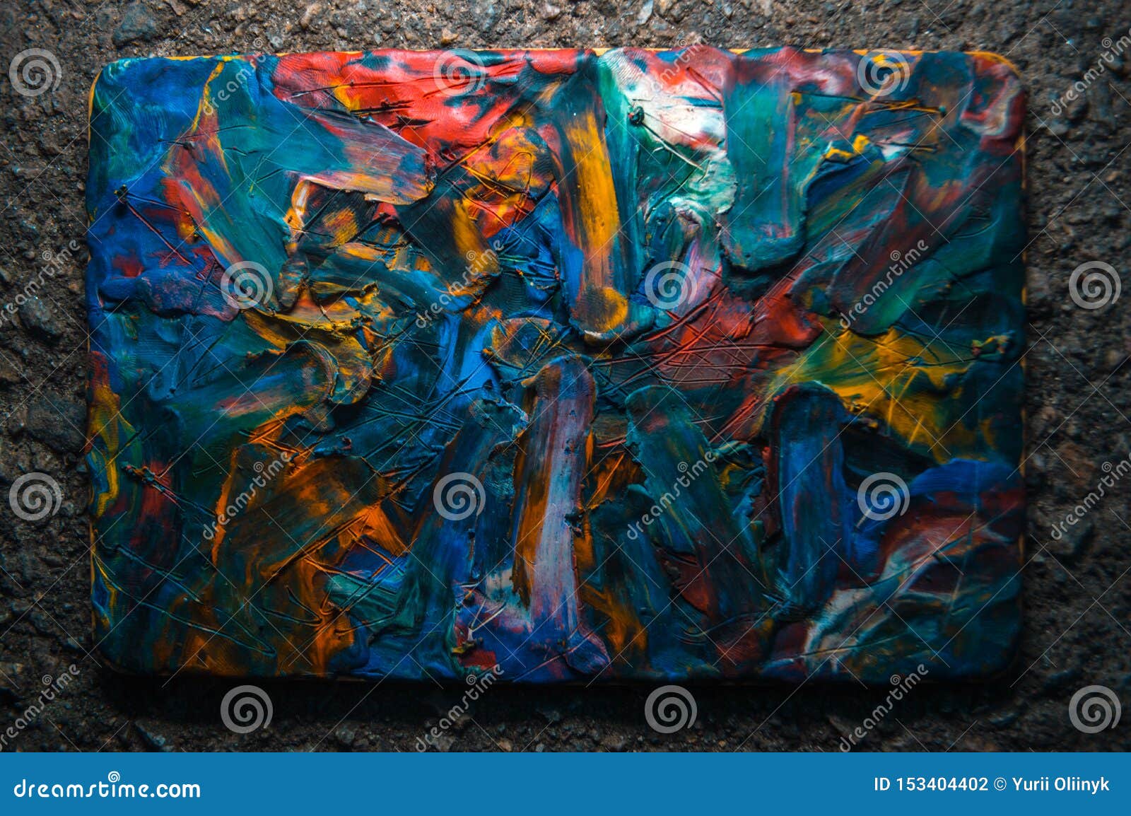 Multi-colored Plasticine Texture Stock Photo - Image of plasticine ...