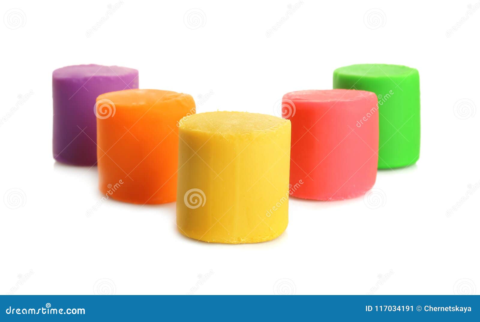 Colorful play dough stock image. Image of learn, hobby - 117034191